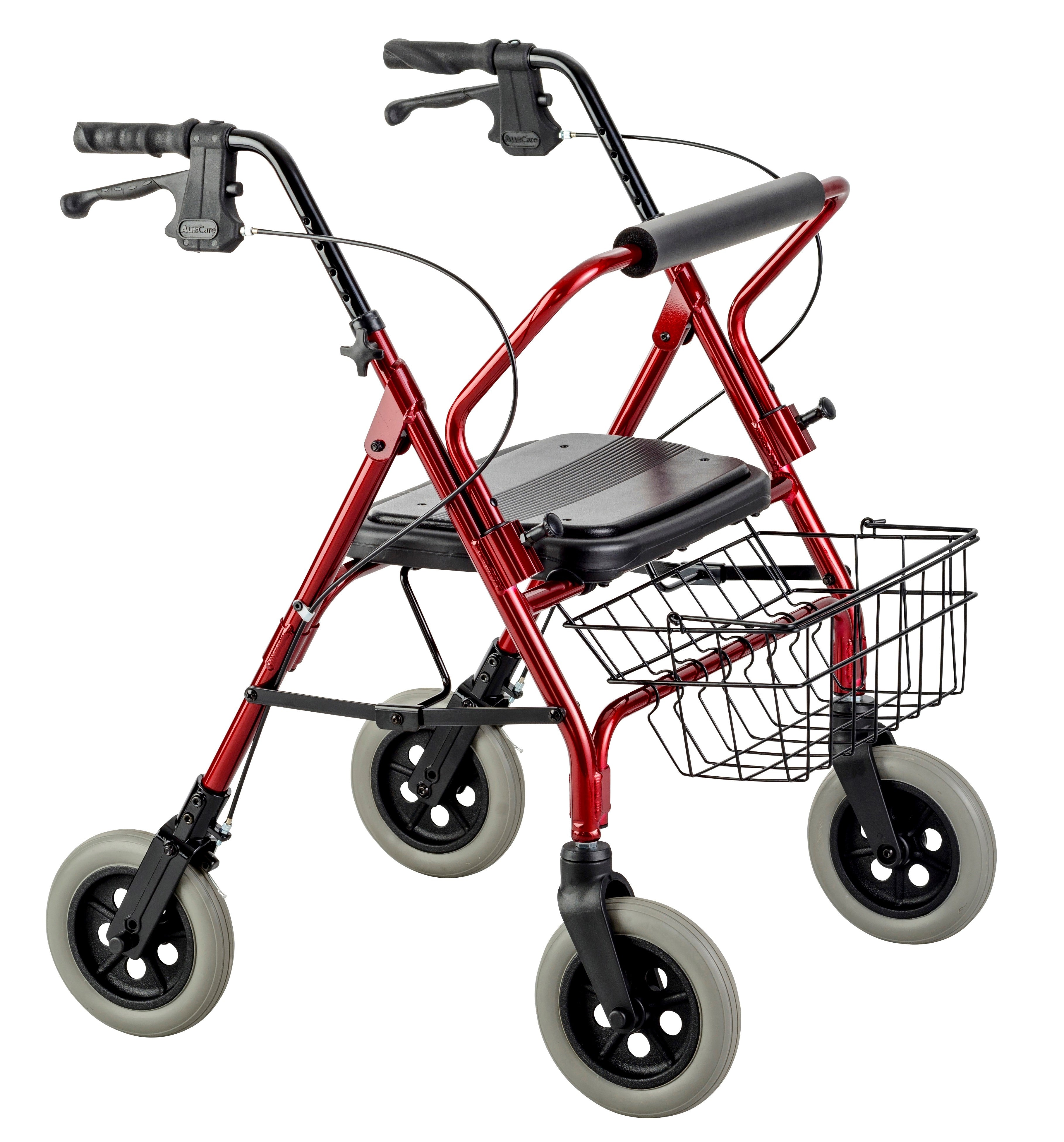 Ellipse A Frame+ The Maxi Mack Rollator – Fisher Lane Mobility Australia