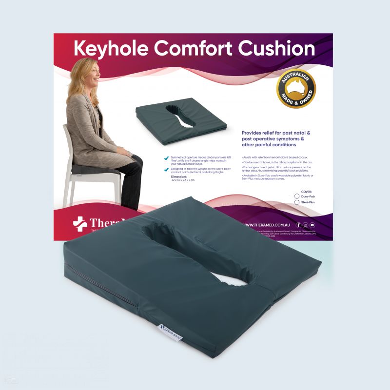 Keyhole Comfort Cushion – Fisher Lane Mobility Australia