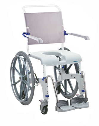 Aquatec Ocean Ergo Self Propel Shower Commode – Fisher Lane Mobility ...