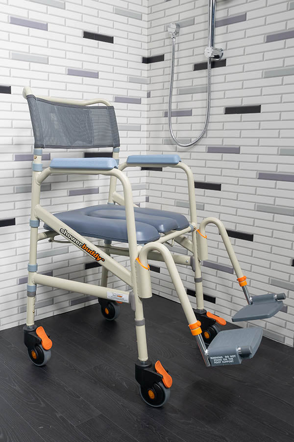 Shower Buddy Folding Shower Commode – Fisher Lane Mobility Australia